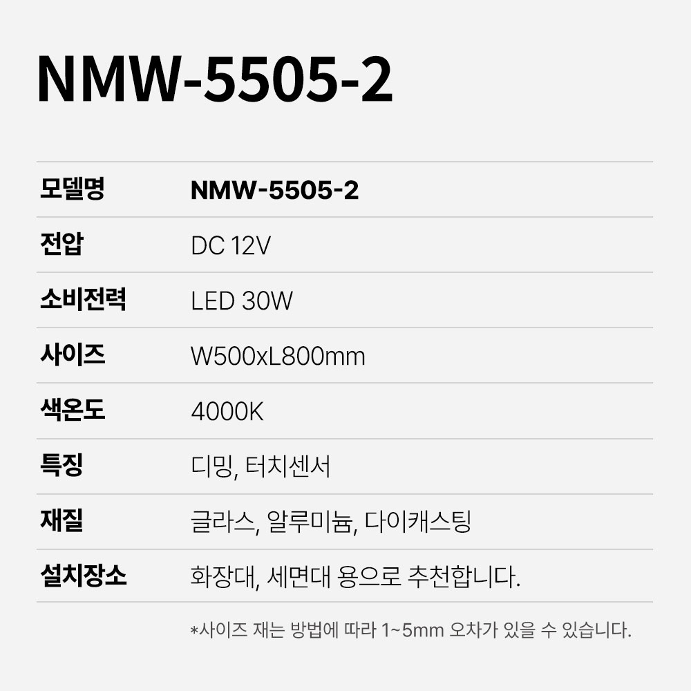 NMW-5505-2 800 – 내셔널라이팅
